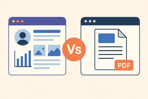 PDF vs Online Media Kit: Which One Converts Better in 2025? | CreatorsJet